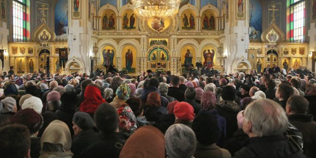 Why do Eastern Catholics stand during Divine Liturgy?